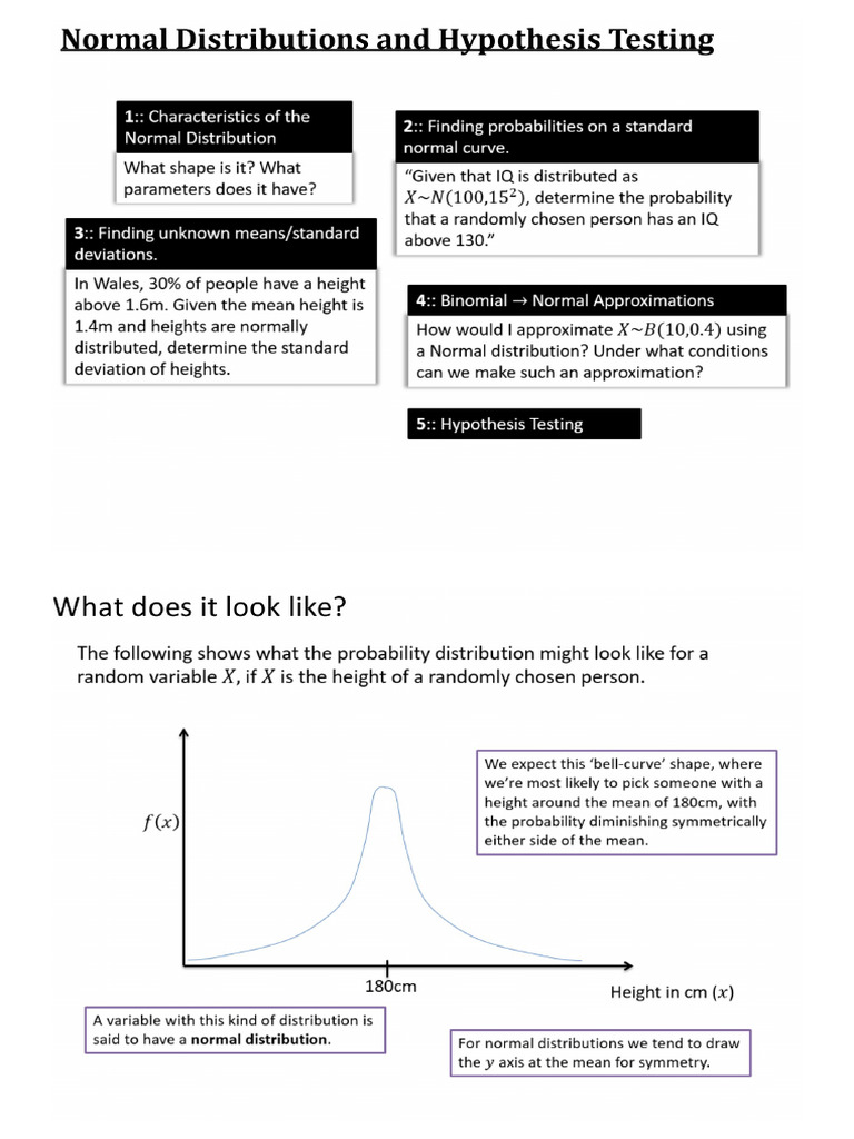 Chapter 3_ Normal Distribution (Stats2) | PDF