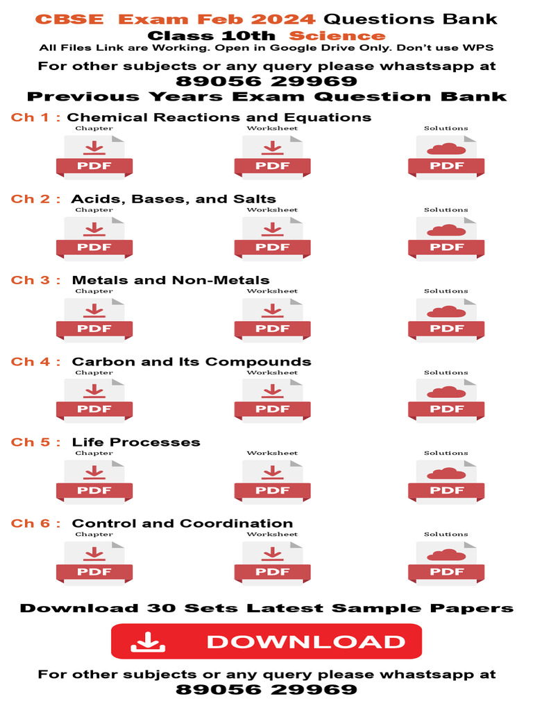 Science 10th QB | PDF