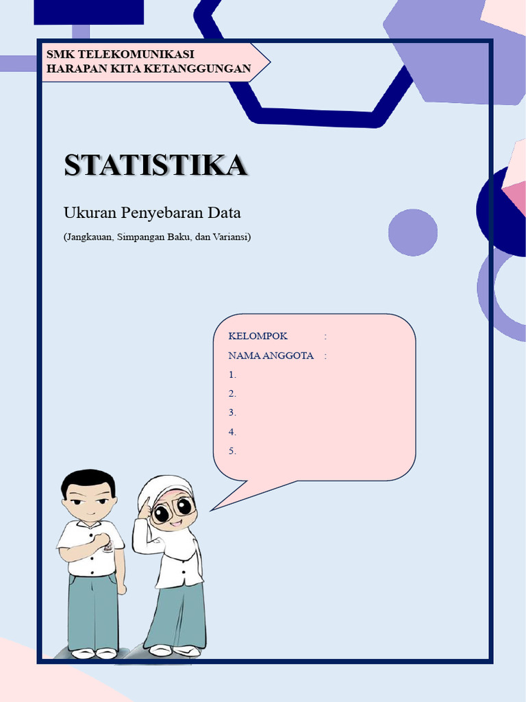 Ukuran Penyebaran Data Kelas 8 | PDF | Sains & Matematika | Komputer