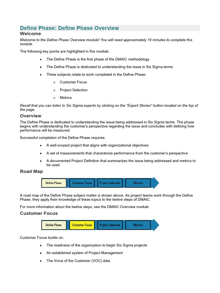 6 Sigma Transcript | PDF | Six Sigma | Customer