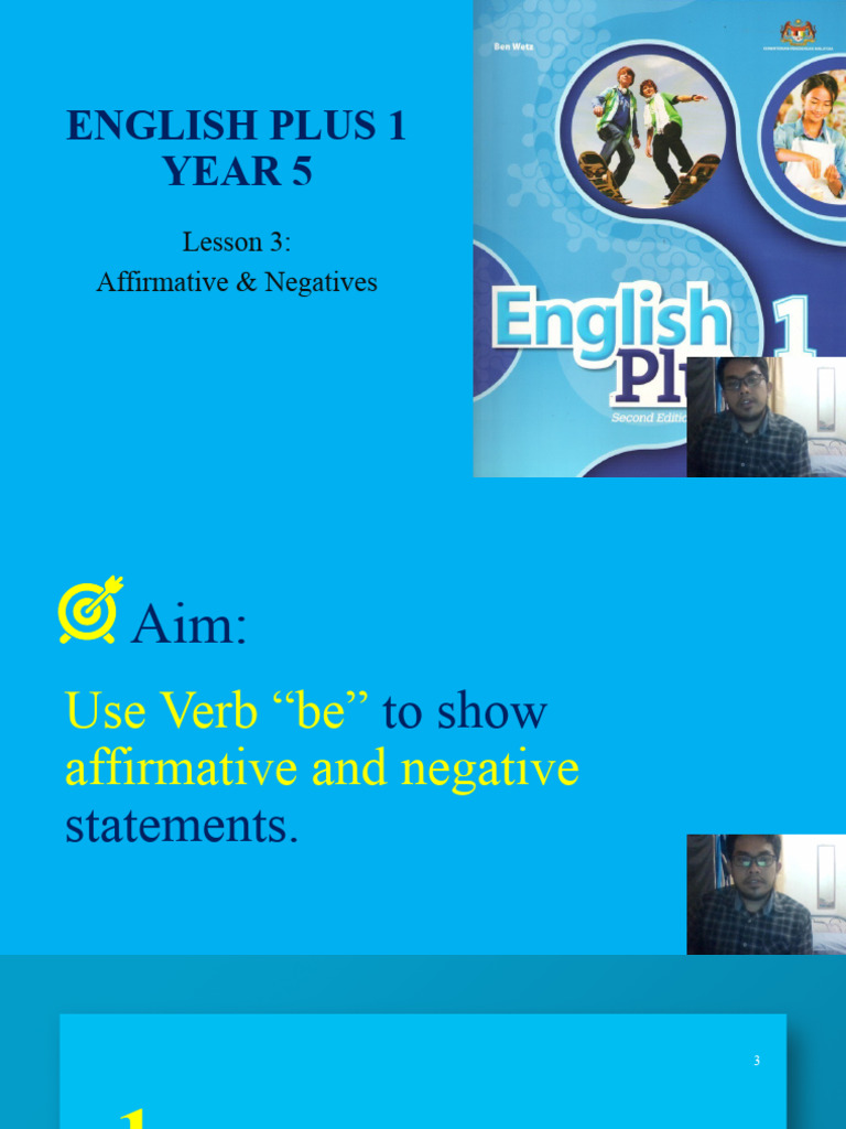 Lesson 2 English Plus 1 Year 5 | PDF | English Language | Verb