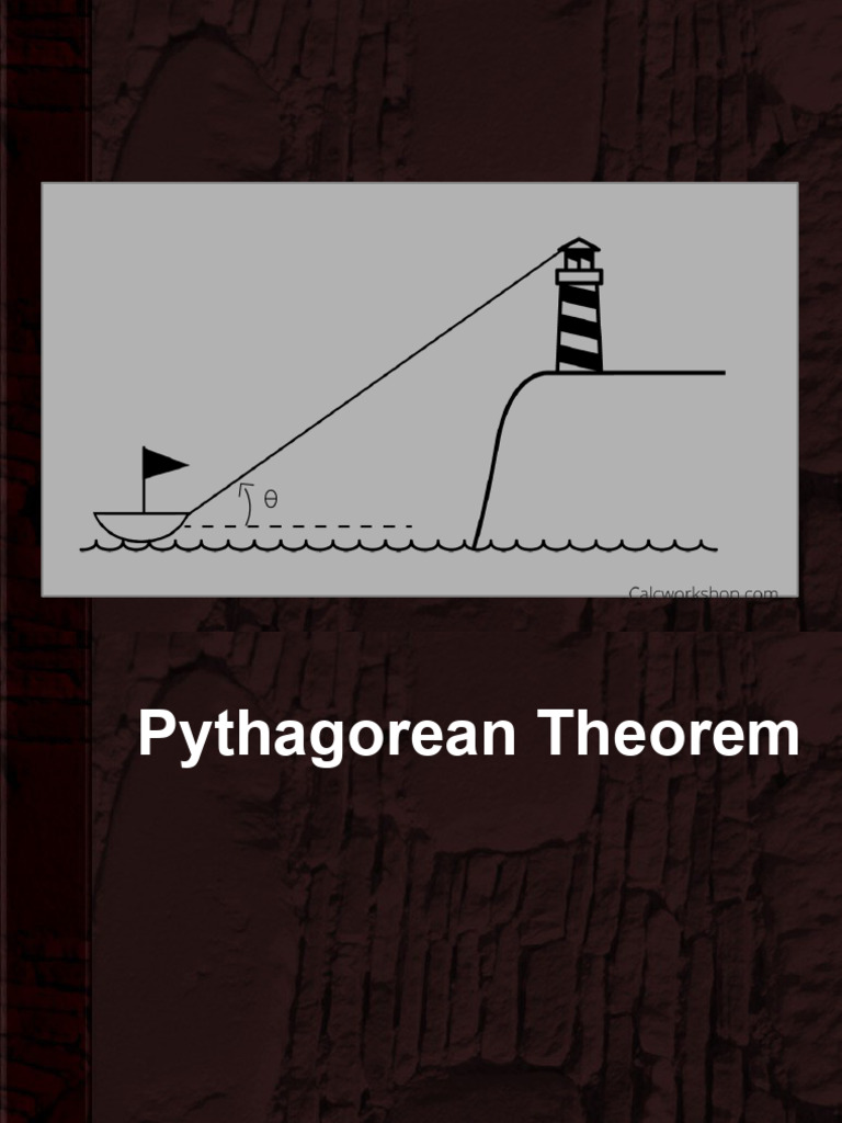 Pythagorean Theorem Guide | PDF | Triangle Geometry | Elementary Geometry
