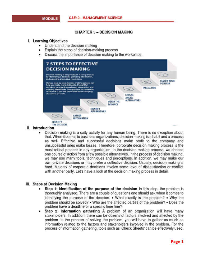 Chapter 5 | PDF | Decision Making | Brainstorming