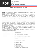 BADAC - Executive Order 2024 | PDF | Psychoactive Drugs | Philippines