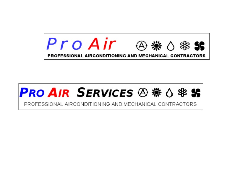 ProAir Services Logo | PDF | Computers