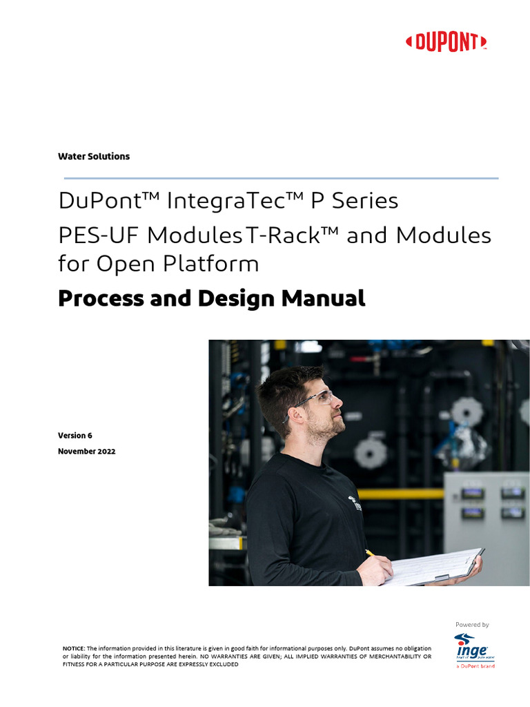 UF-IntegraTec-P-Series-PES-IO-Process-Design-Manual-45-D02234-en | PDF | Membrane | Chemical ...