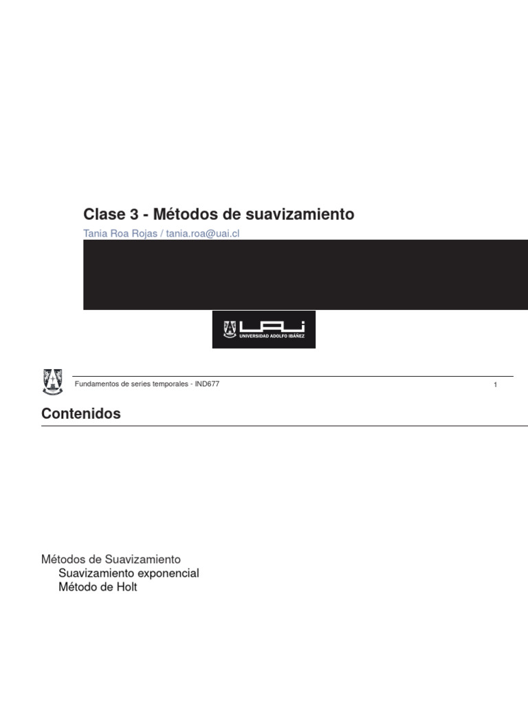 Clase3 IND677 2024 | PDF | Análisis de regresión | Matemáticas Aplicadas