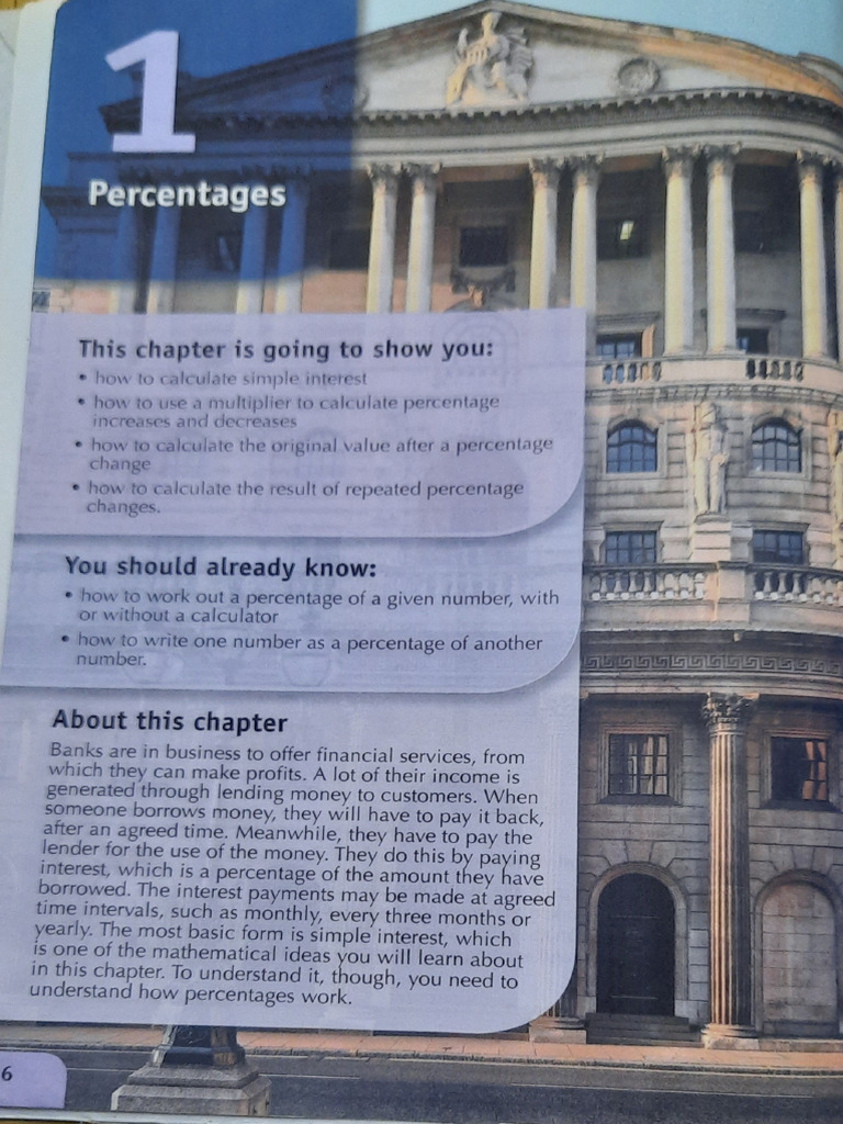 Unit 1 Percentages Pdf