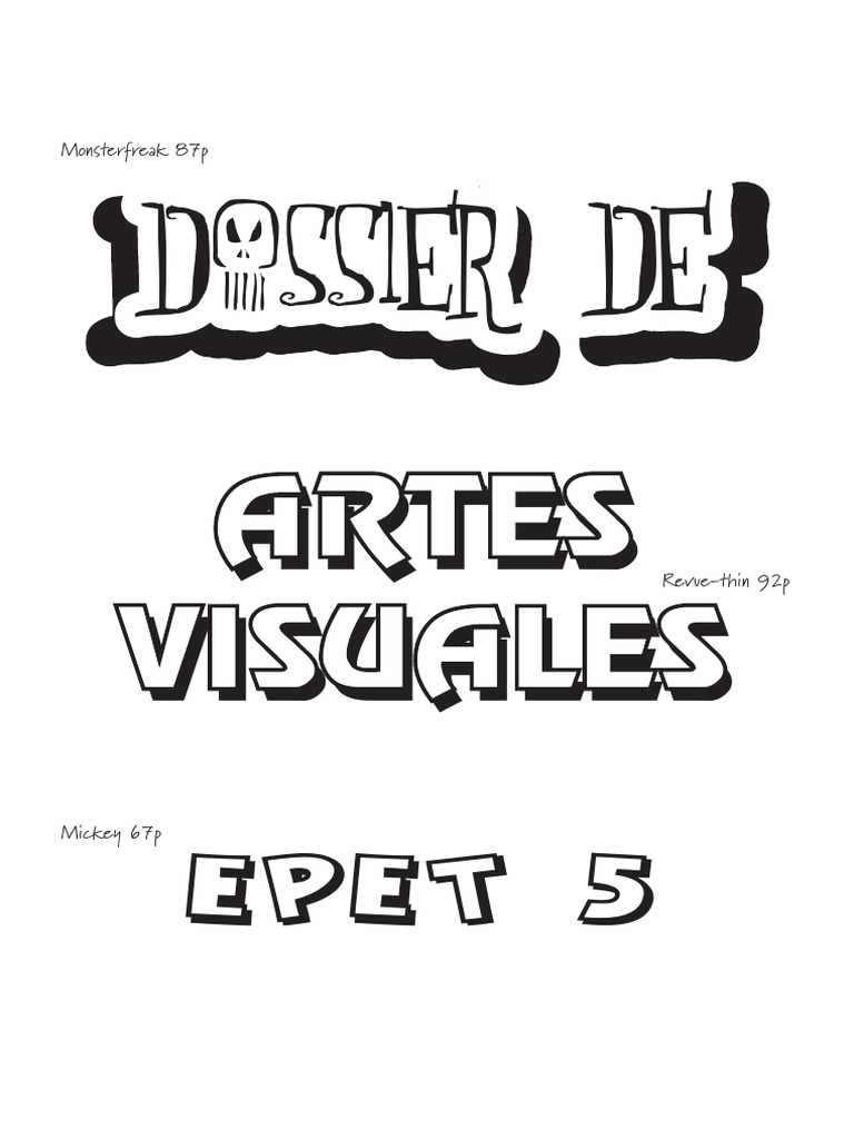 Dossier de Artes Visuales | Descargar gratis PDF | Color | Perspectiva ...