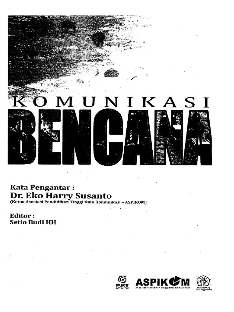 Komunikasi Bencana (Bu Puji) - Bag Buku | PDF