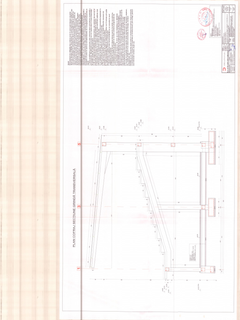 PT - RE - PD - 07 - r00 - R.07 Plan Cofraj Sectiune Grinda Transversala ...