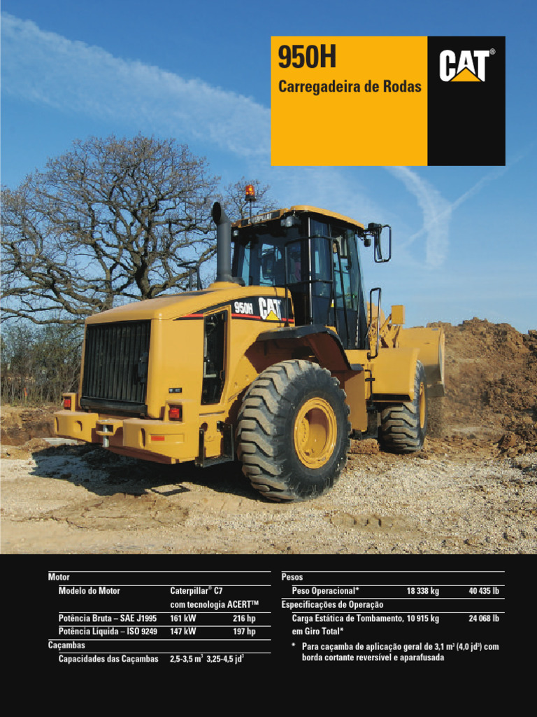 Multi Uso 950H Specalog - P | PDF | Motores | Eixo