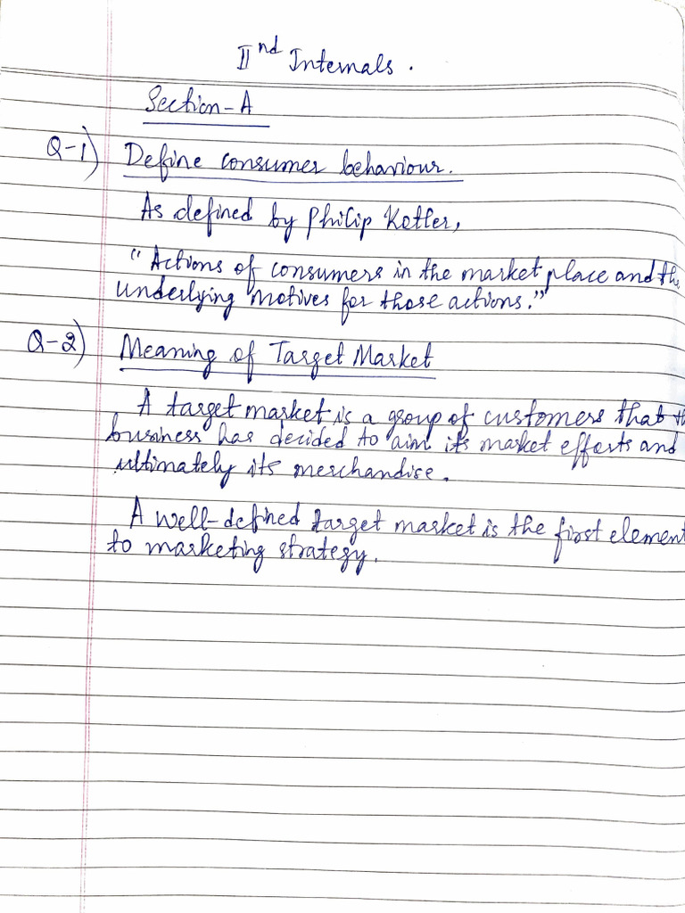 POM_Model Question Paper | PDF