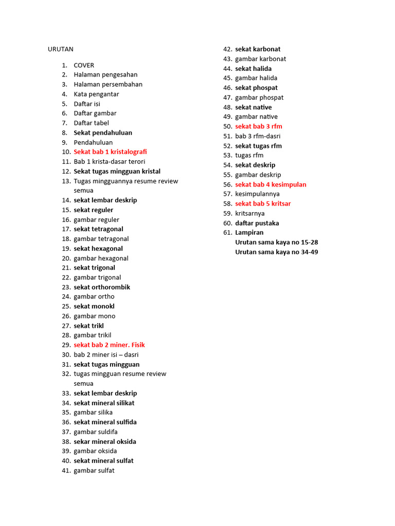 Urutan Lapres | PDF | Seni