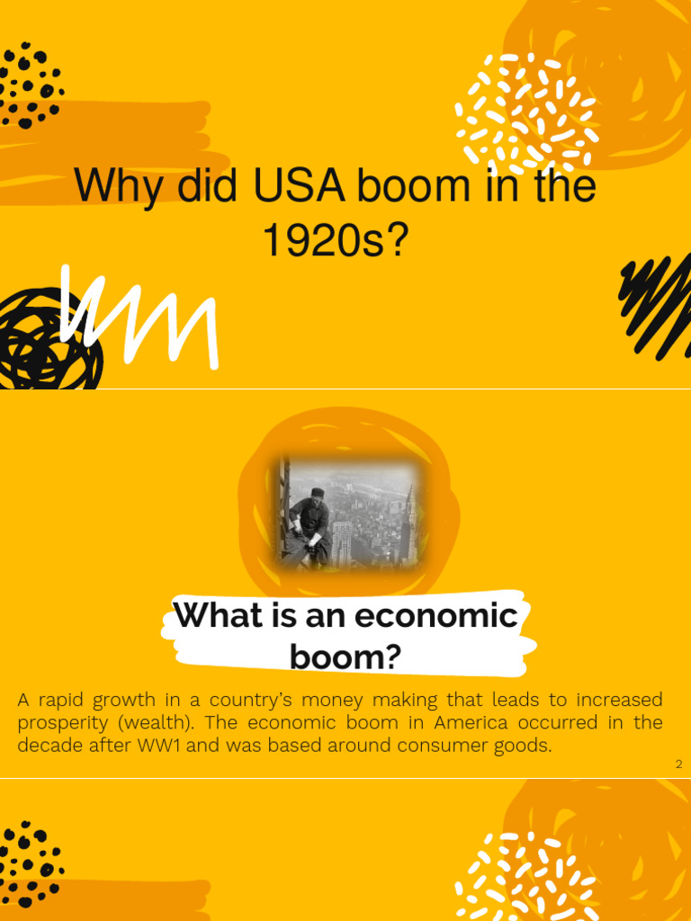 USA's Boom Explanation | Download Free PDF | Business Cycle | Car
