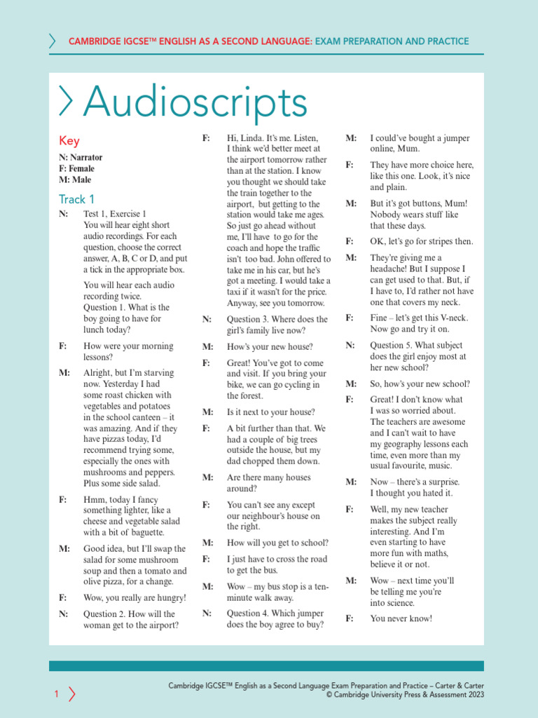 Audio Scripts | PDF | Chocolate | Cocoa Bean