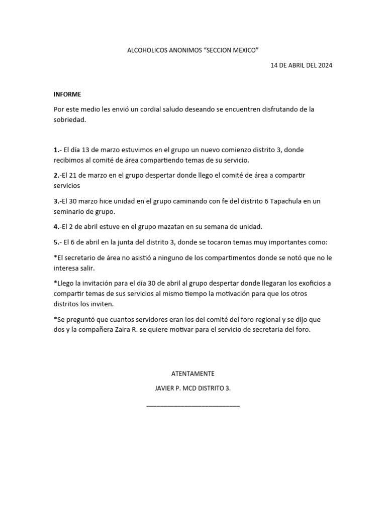 Alcoholicos Anonimos | PDF