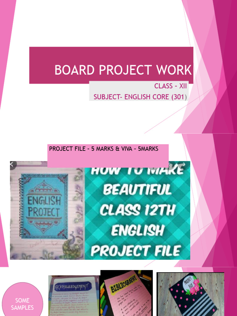 Class Xii Board Project Work-2024final | PDF | Experience | Behavior ...