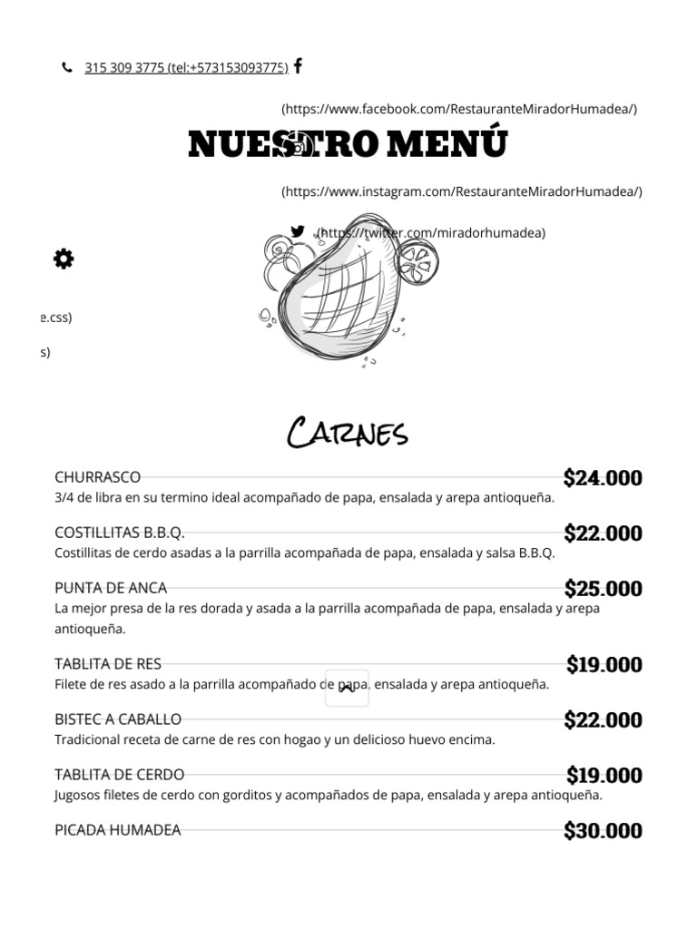 Menú r | PDF | filete | Parilla Menú r | PDF | filete | Parilla