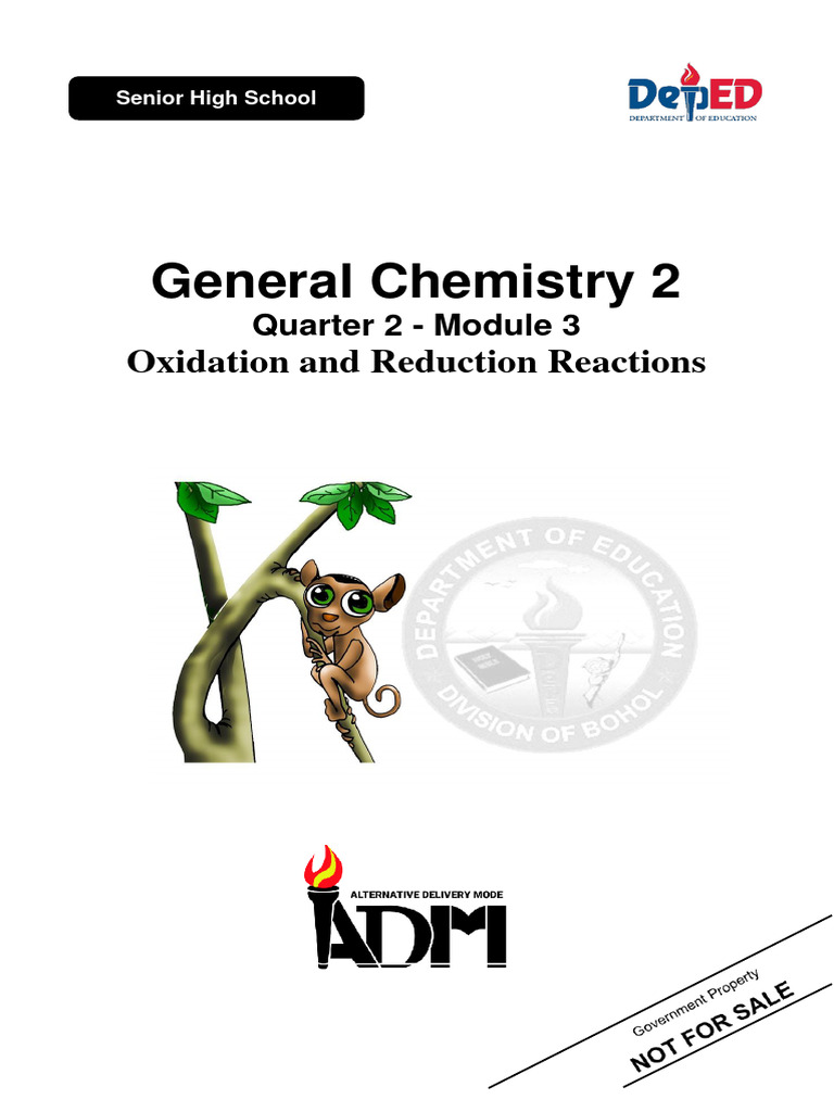 GCHEM2_Q2_MODULE_3 | PDF | Redox | Chemical Reactions