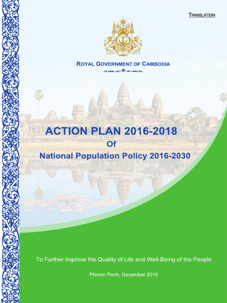 AP of NPP 2016 2030 Eng | PDF | Cambodia | Policy