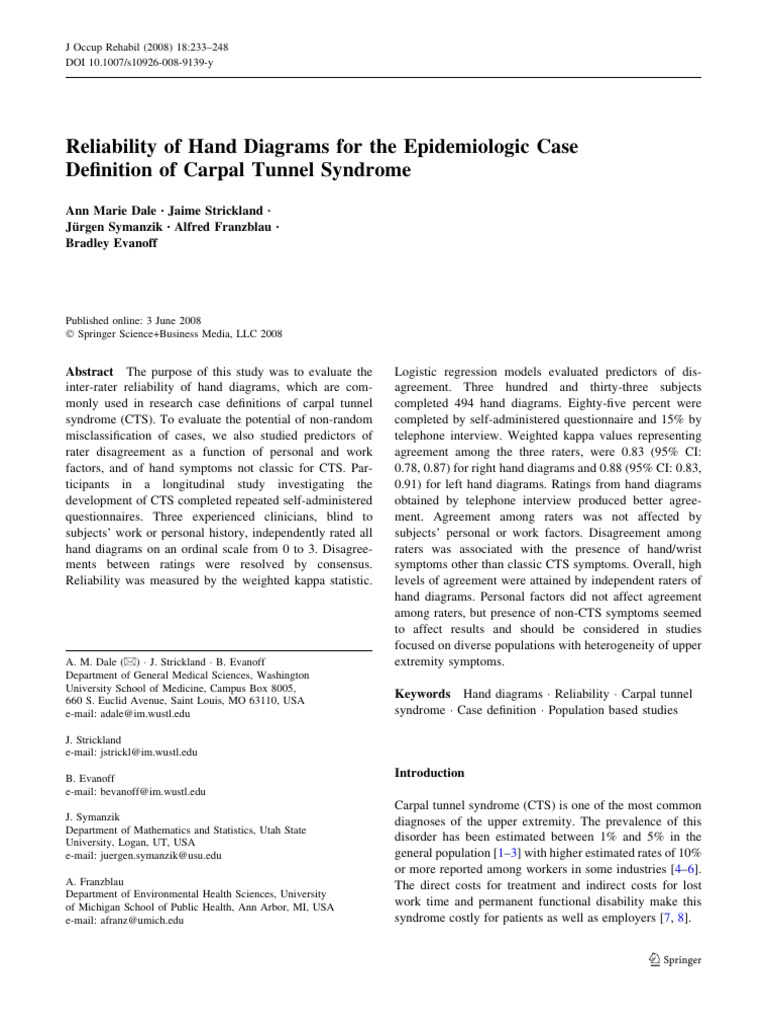 Katz Diagram | PDF | Logistic Regression | Hand