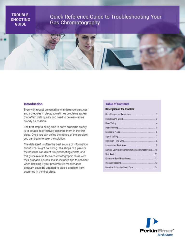 Gde Quick Reference Guide | Download Free PDF | Gas Chromatography ...