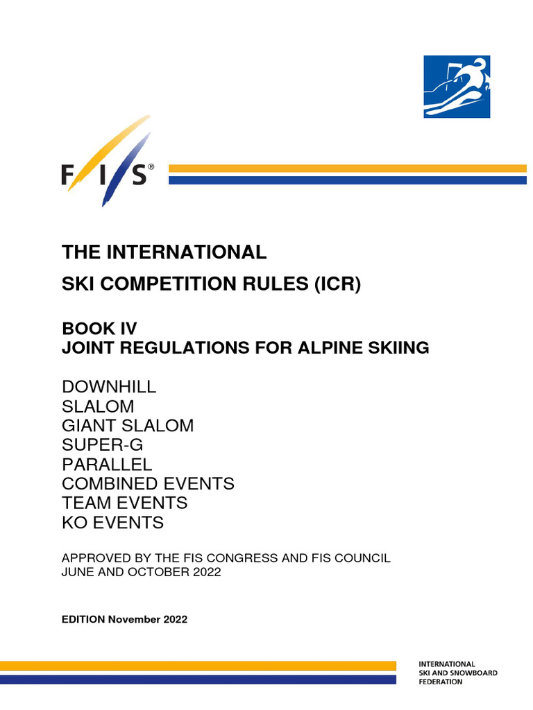 Icr Nov2022 1 | PDF | Racing | Individual Sports