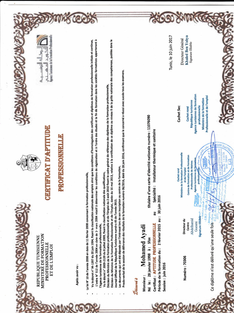 Certif Aptitude Pro | PDF