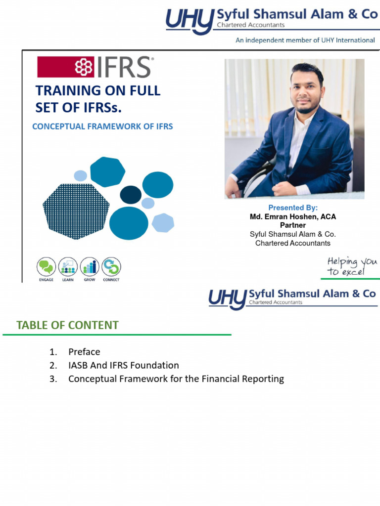 IAS - Conceptual Framework of IFRS | PDF | International Financial Reporting Standards ...