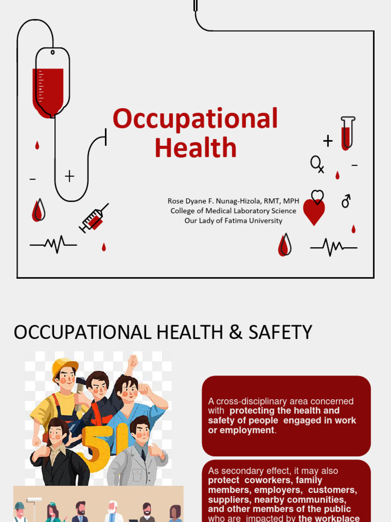 Occupational Health | PDF | Occupational Safety And Health | Preventive ...