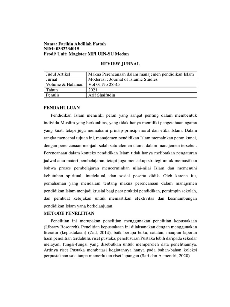 UTS CJR Perencanaan Pendidikan 2 | PDF | Pengembangan Diri | Sains & Matematika