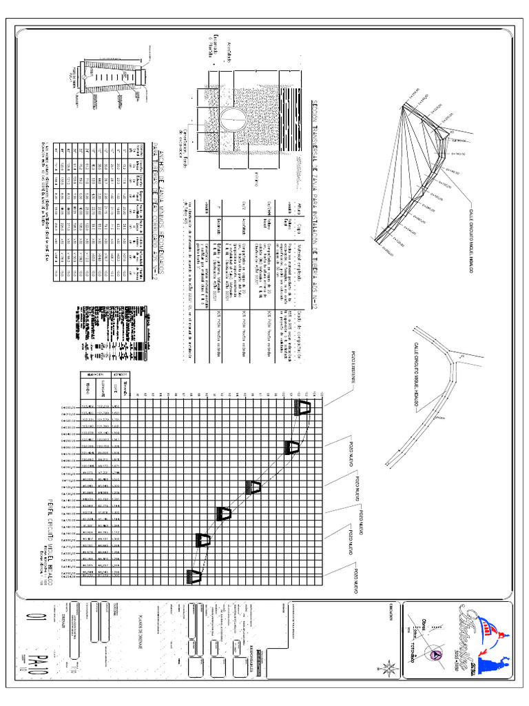 Drenaje Circuito Miguel Hidalgo San Jose Model | PDF
