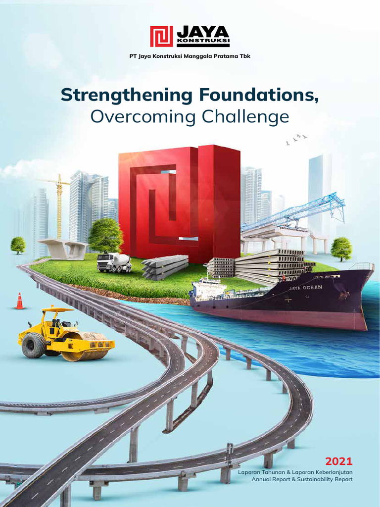 Laporan Tahunan Jaya Konstruksi 2021 | PDF