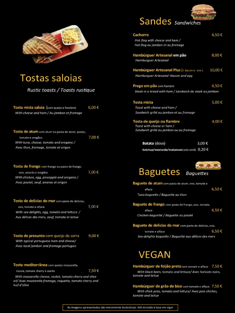Tostas Sandwiches | PDF