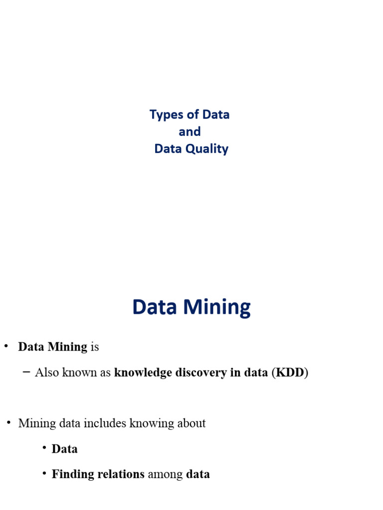 2 Data Types Quality | PDF | Level Of Measurement | Data