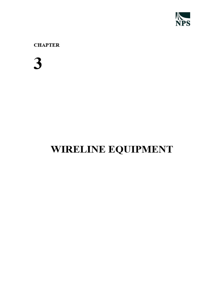 Chapter3 Wireline - 03-1530 | PDF | Valve | Pump