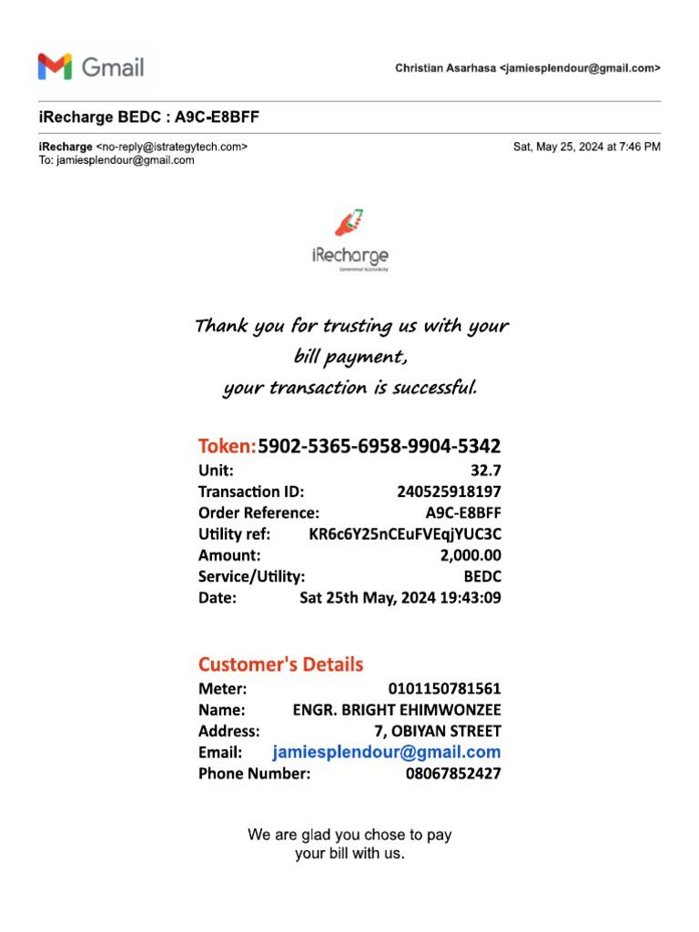 Light Bill | PDF