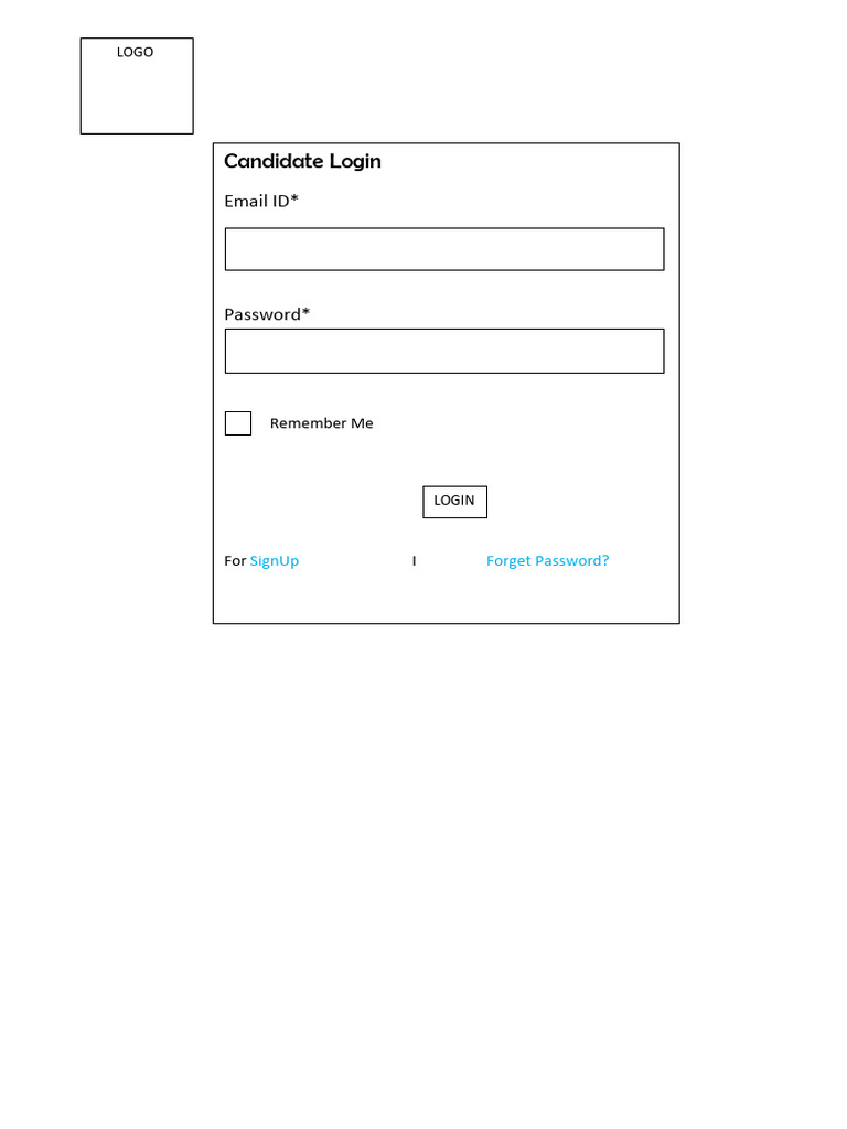 Candidate Login | PDF | Login | Password