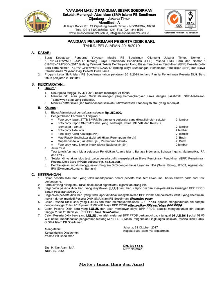 PANDUAN-PPDB-18-19 | PDF