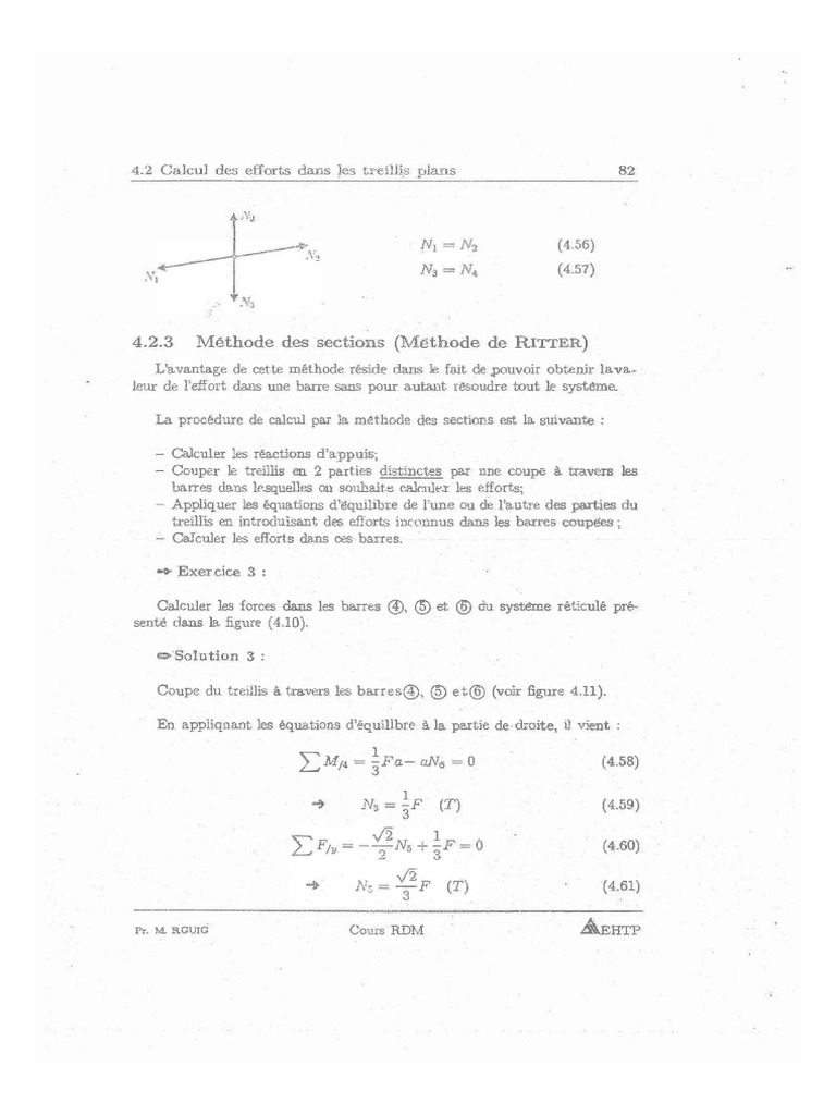 Exercices Résolus Sur Treillis Bis-1 | PDF