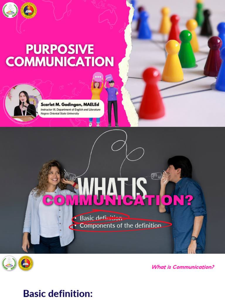 What Is Communication - FV | PDF | Communication | Information What Is Communication - FV | PDF | Communication | Information