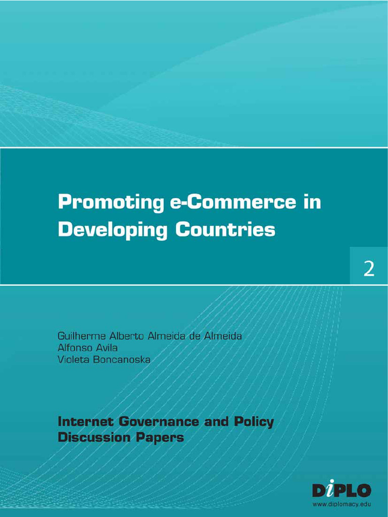 Promoting ECommerce in Developing Countries | PDF | E Commerce | Cash
