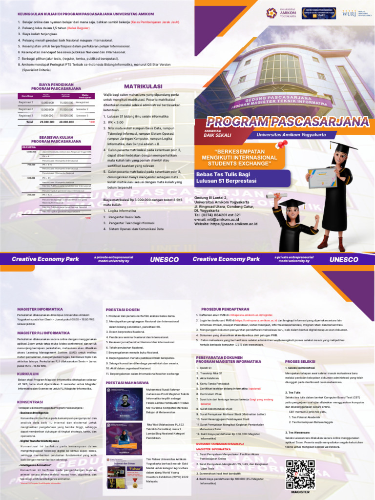 Brosur Magister | PDF | Teknologi & Rekayasa