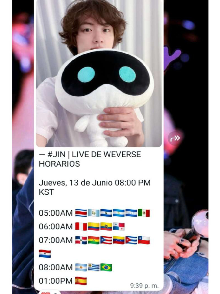 Horarios live jin Festa 2024 | PDF