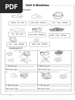 Year 1 Unit 4 Lunchtime | PDF | Lunch | Fruit