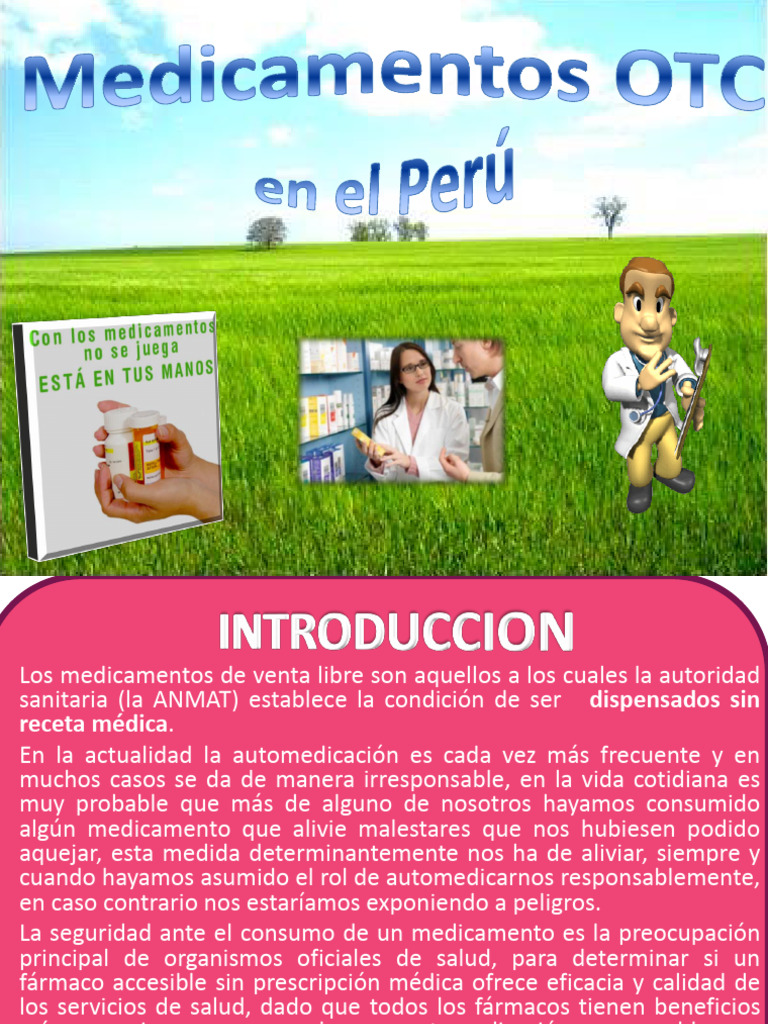 Medicamentos Otc | PDF | Medicina de venta libre | Medicamentos con receta
