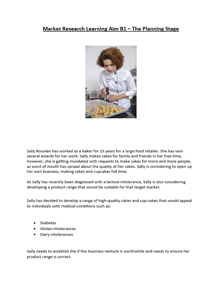 Lesson 5 Class Task - Learning Aim B1 Case Study and Application ...