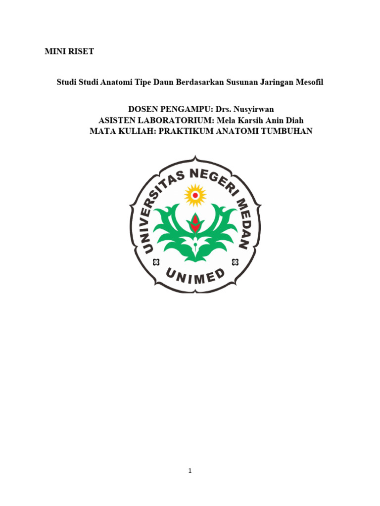 Mini Riset Kelompok 1 Antum | PDF | Sains & Matematika