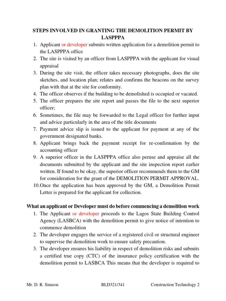 Lasbca Regulation and Safety in Buildings | PDF | Occupational Safety ...